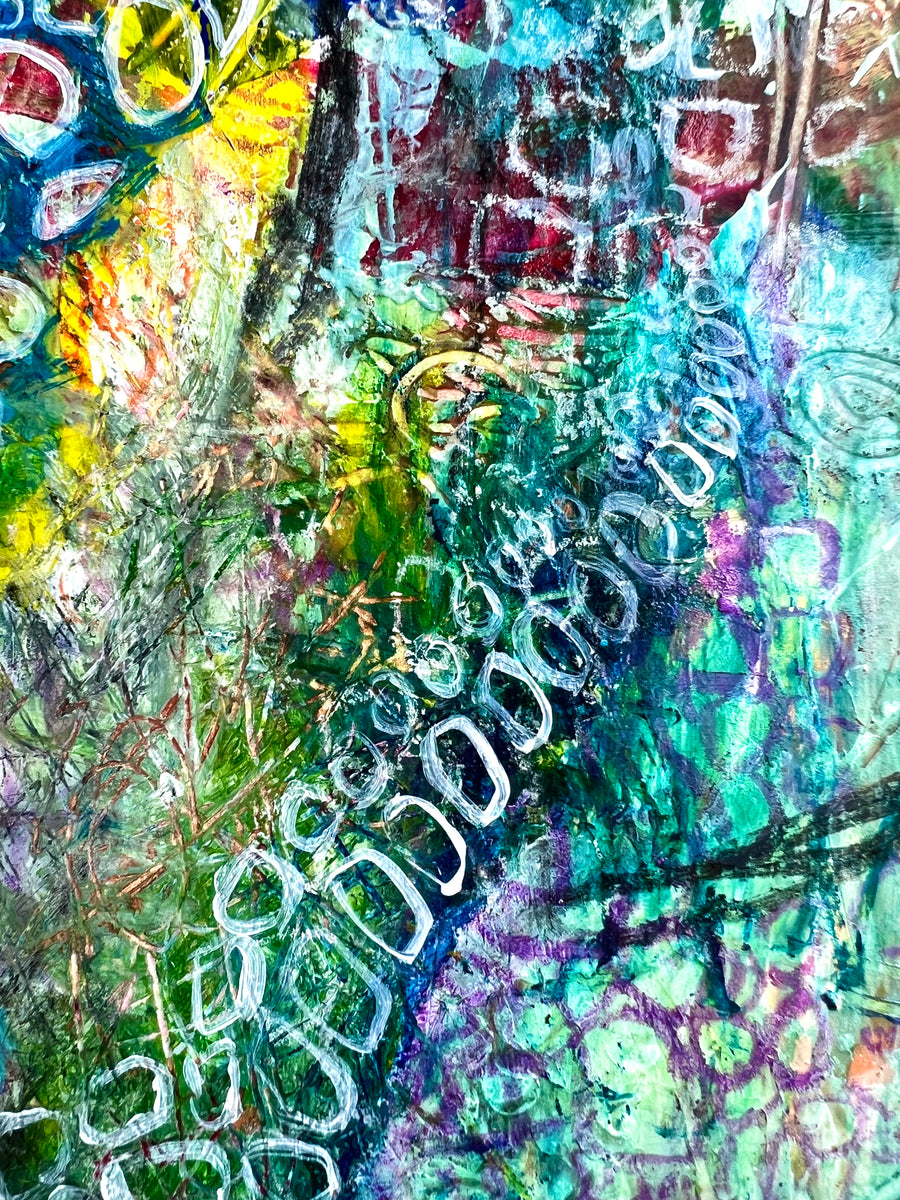 Celluloid Interaction – Blue Frogs Legs